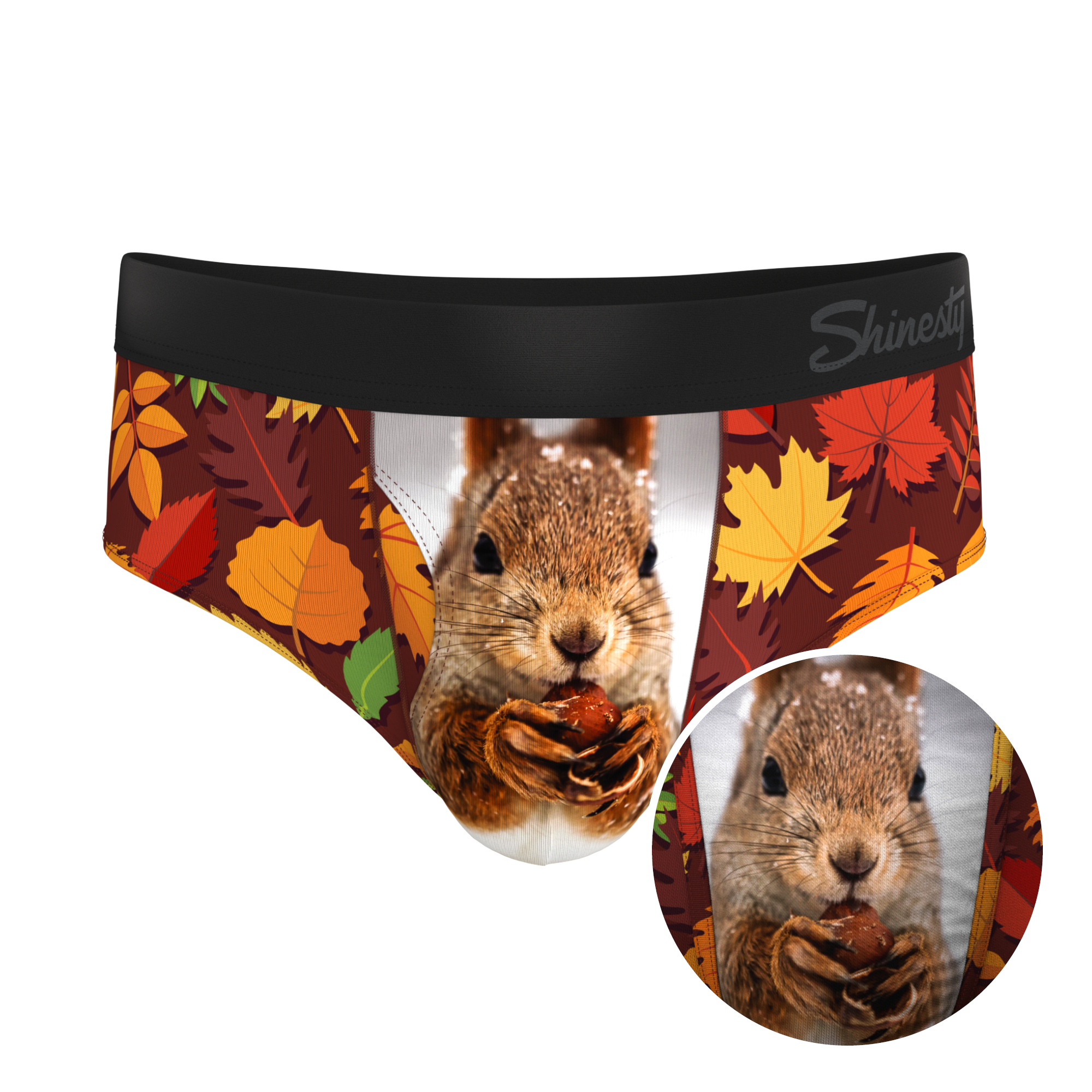Shinesty "Acorn Hoard" Squirrel Ball Hammock® Pouch Briefs - Byron's ...