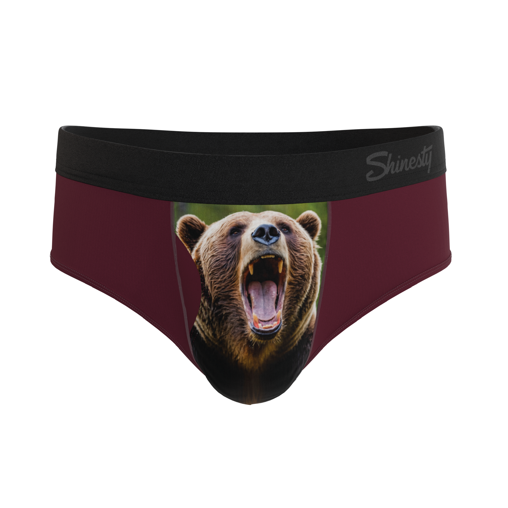 Shinesty Scare Bear Briefs: Grizzly Ball Hammock® Pouch - Byron's Britches
